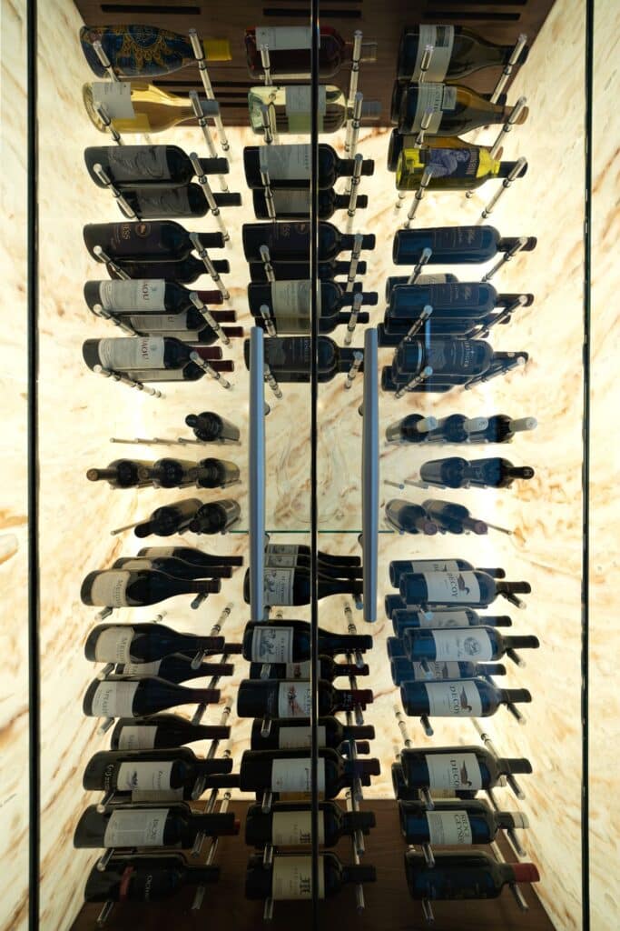 Designer Onyx Wine Display - Genuwine Cellars