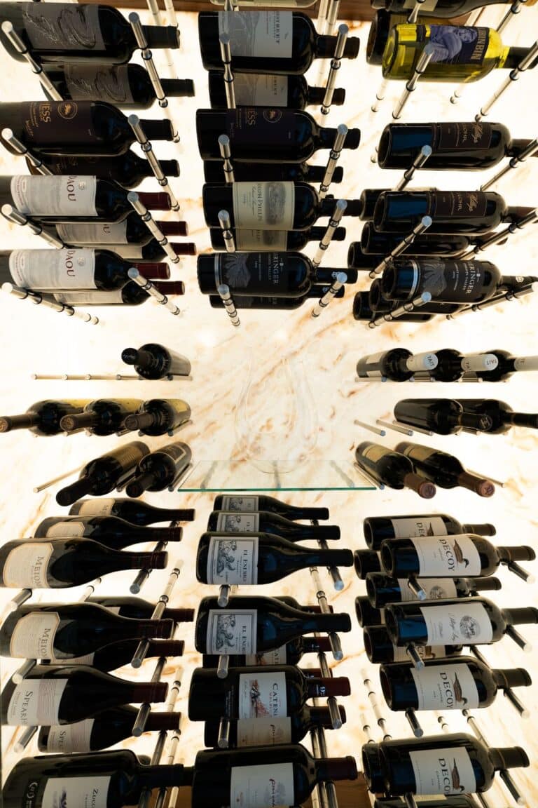 Designer Onyx Wine Display - Genuwine Cellars