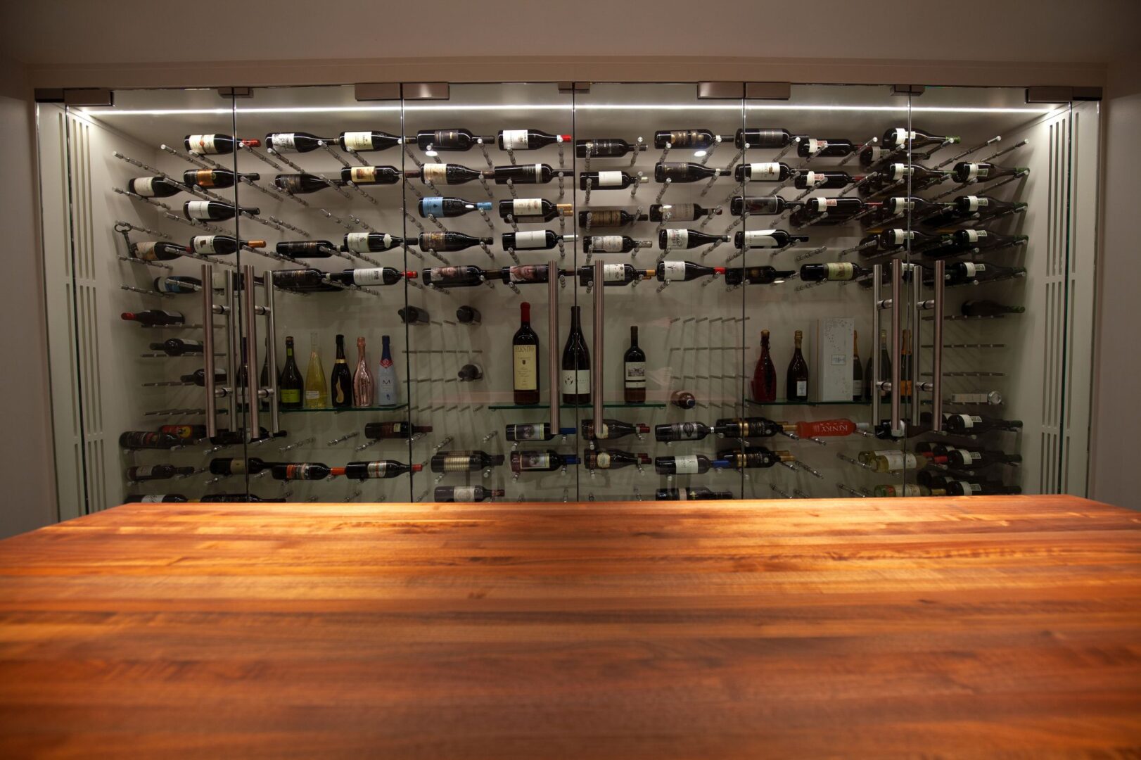 Wine Walls - Wall Mounted Wine Storage - Genuwine Cellars