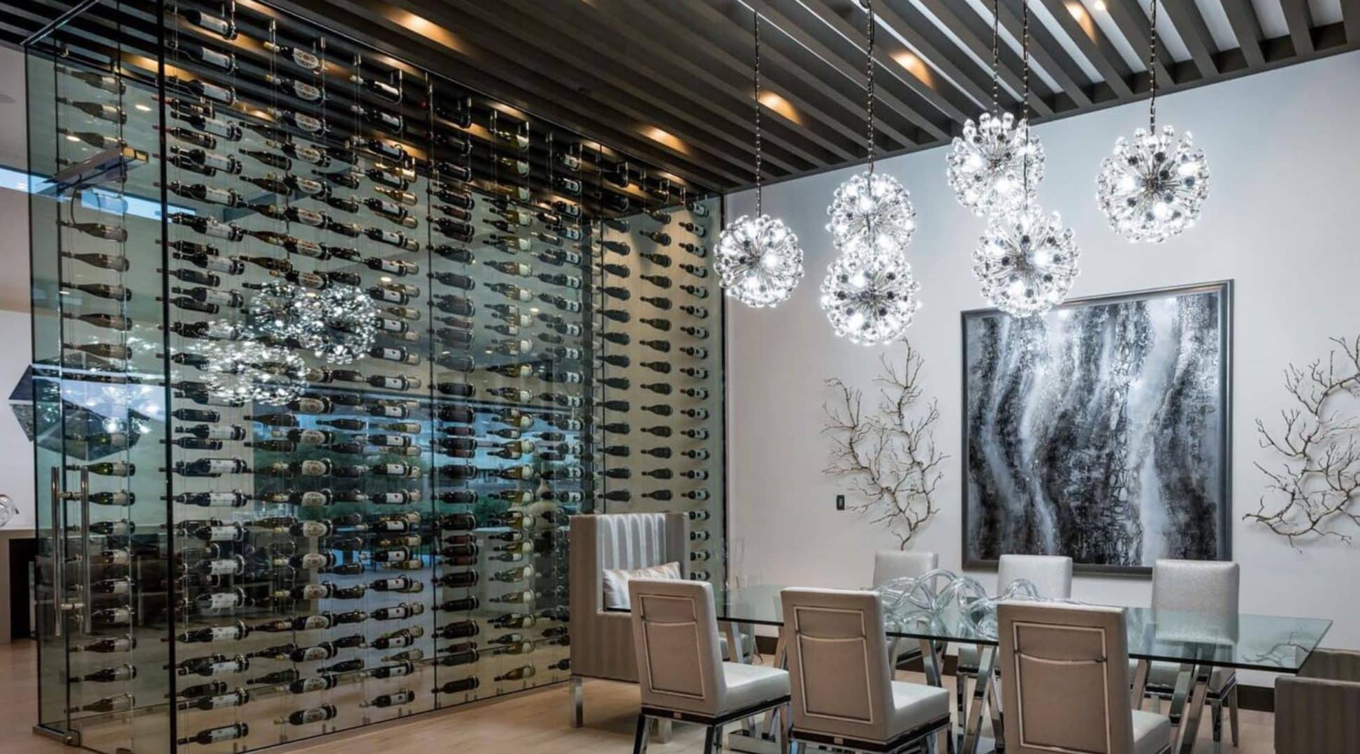 Floating Wine Racks and Wine Rooms - Genuwine Cellars