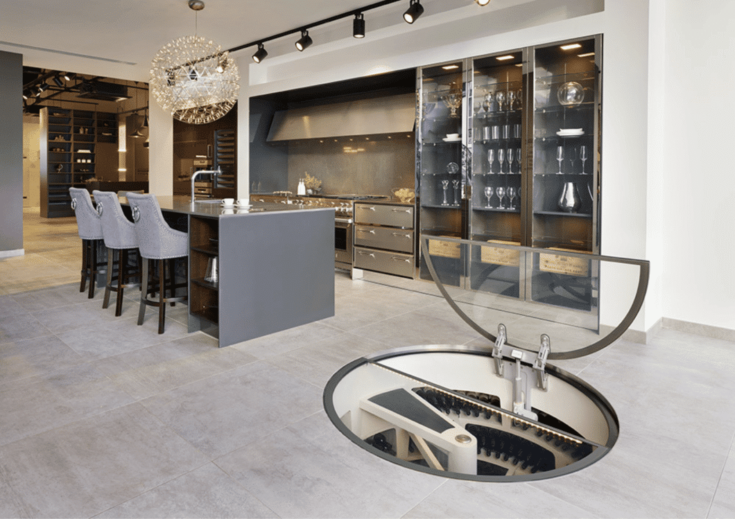 Spiral Wine Cellar - Underground Wine Cellars Solutions