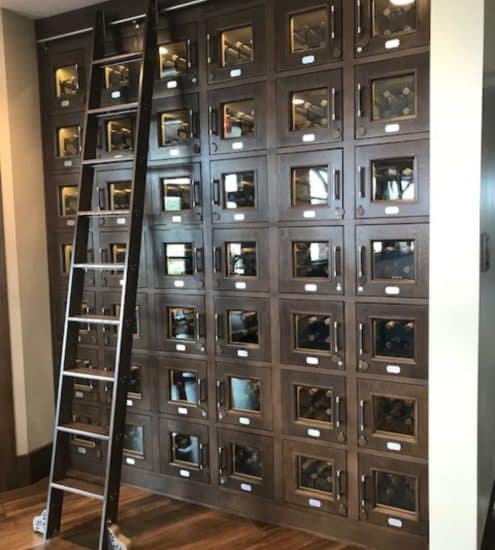 Custom Wine Lockers - Commercial & Residential