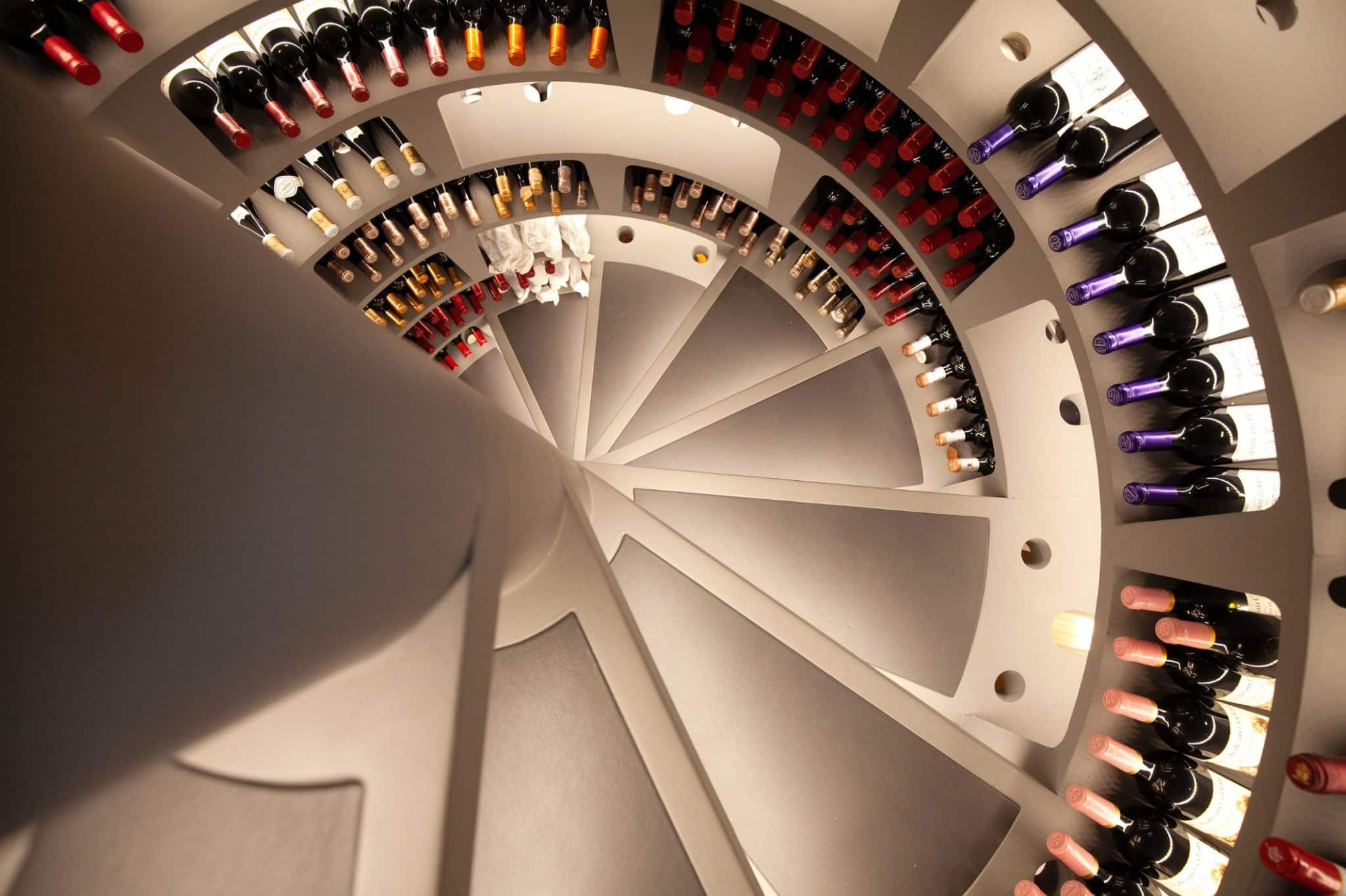 Bespoke Spiral Staircase - Genuwine Cellars
