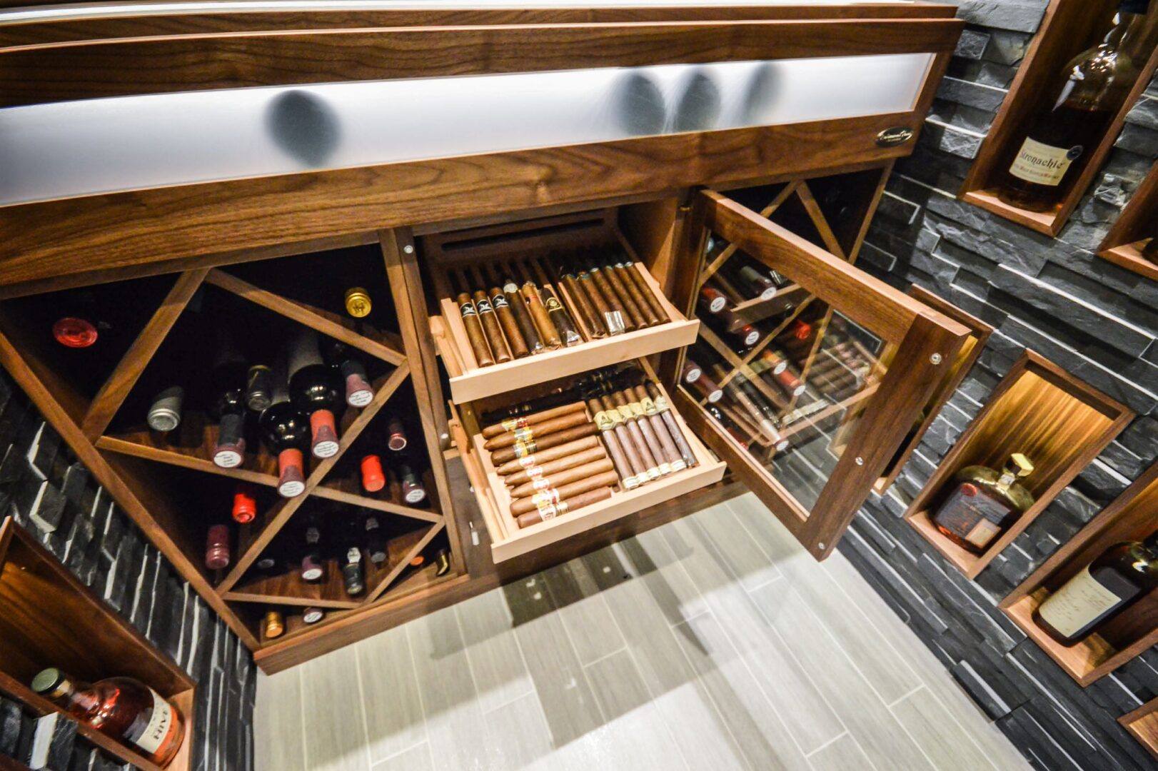 Scotch Whisky Chamber - Genuwine Cellars