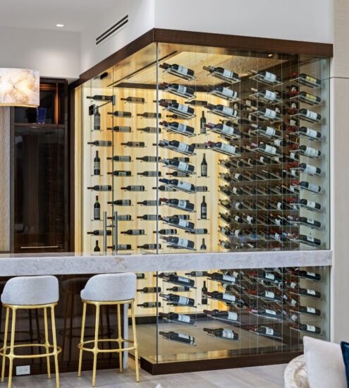 Boca Raton Residence: The Art of Wine Storage and Design