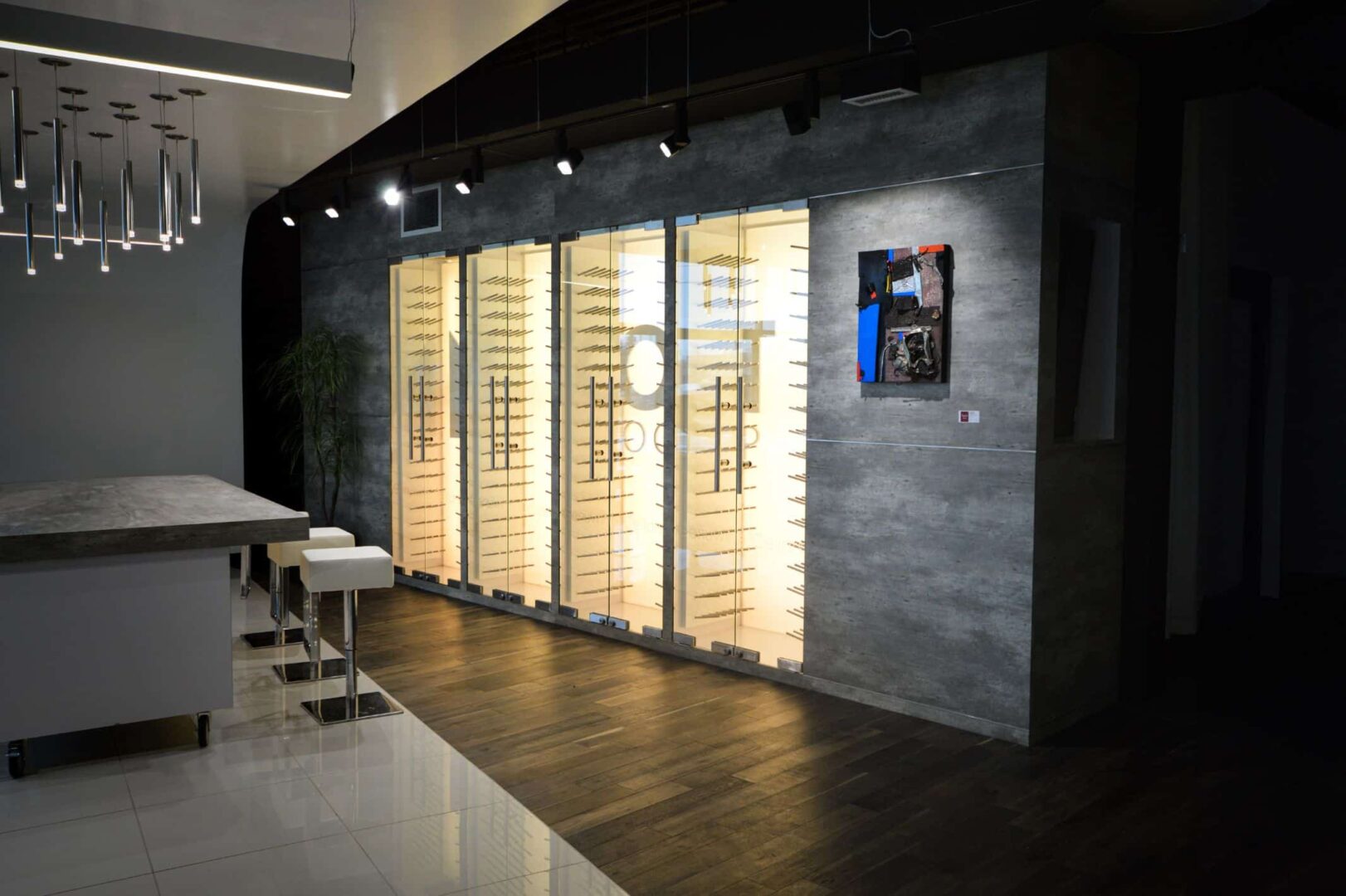 Modern Custom Wine Cellars New York Design - Genuwine Cellars